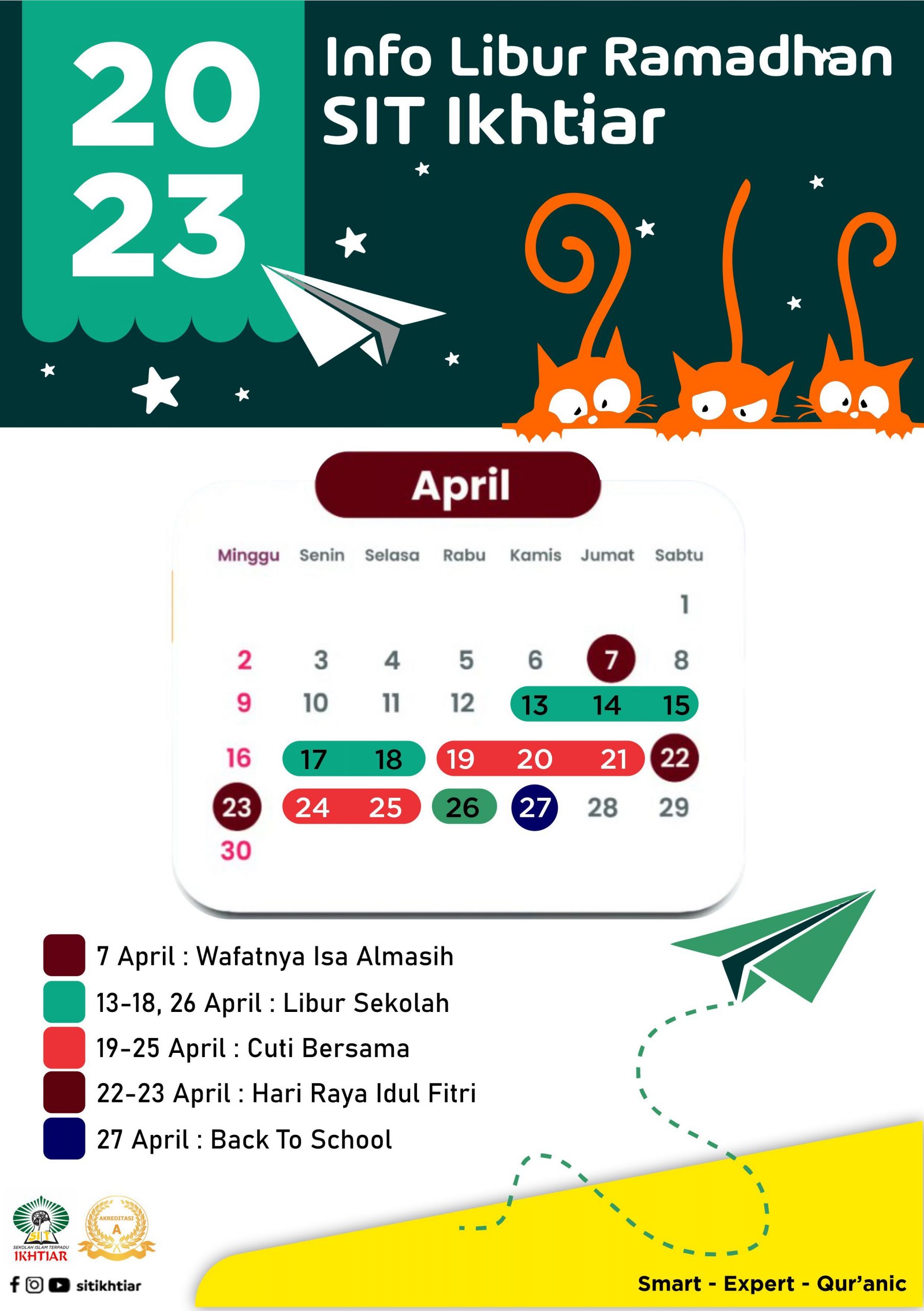 Info Kegiatan Siswa – SIT Ikhtiar